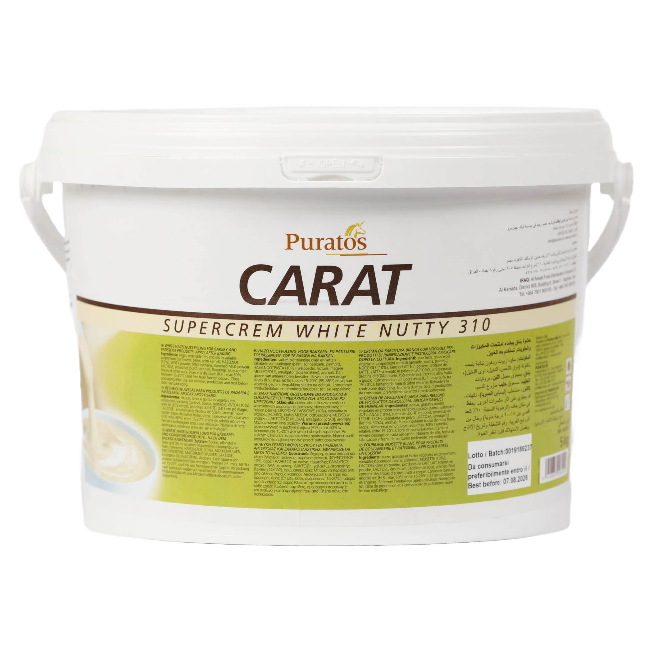 Carat White Nutty Supercreme Filling – LAB1O1