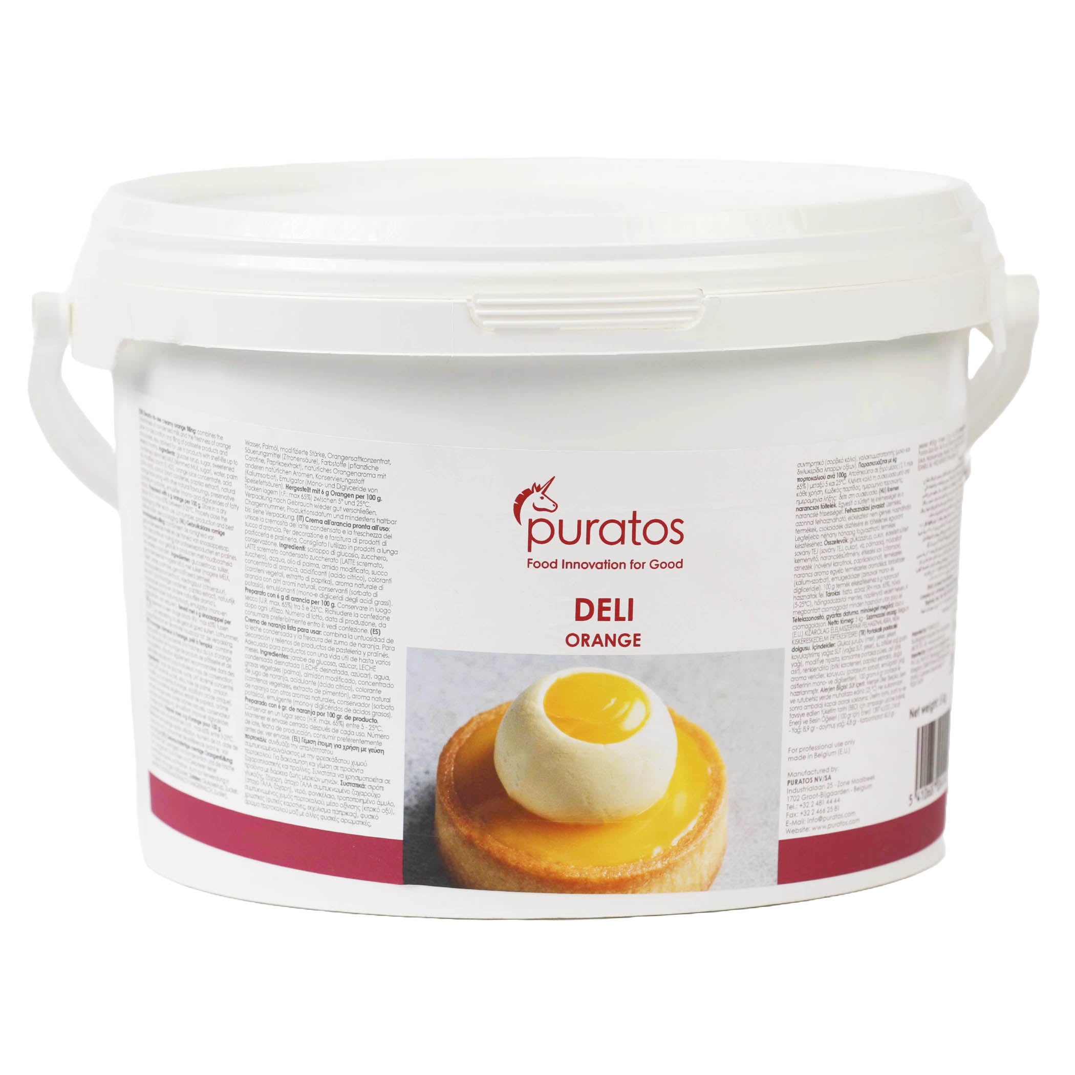 Puratos Deli Orange Filling – LAB1O1