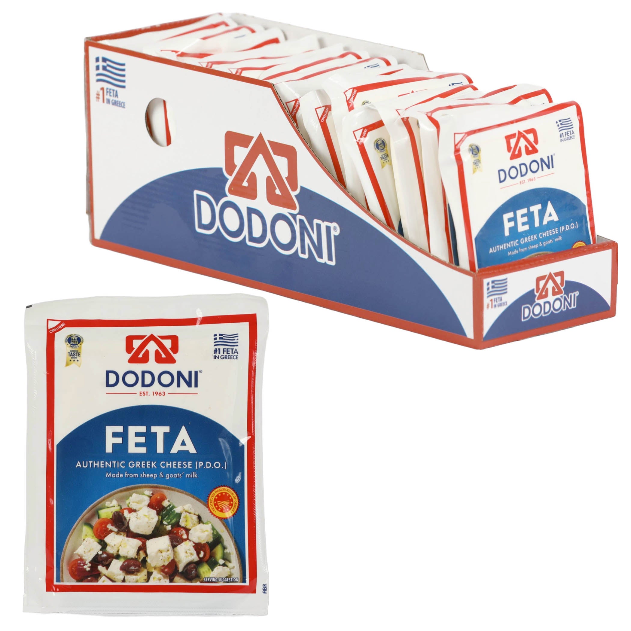 Dodoni Feta PDO (150 g, 15-Pack) – LAB1O1